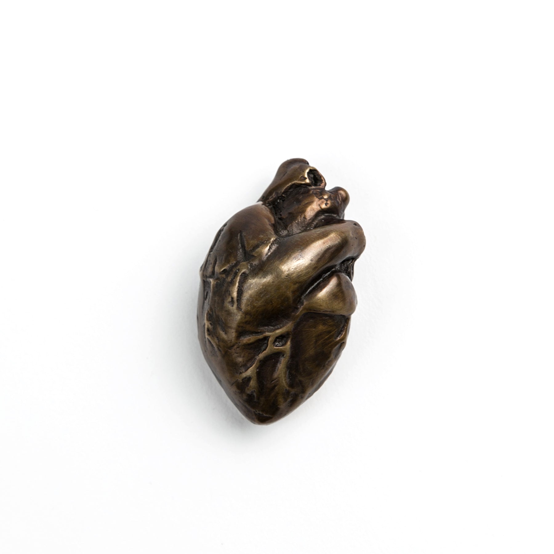 Anne Ricketts Sculptures - Heart Series - Bronze Heart | Canoe