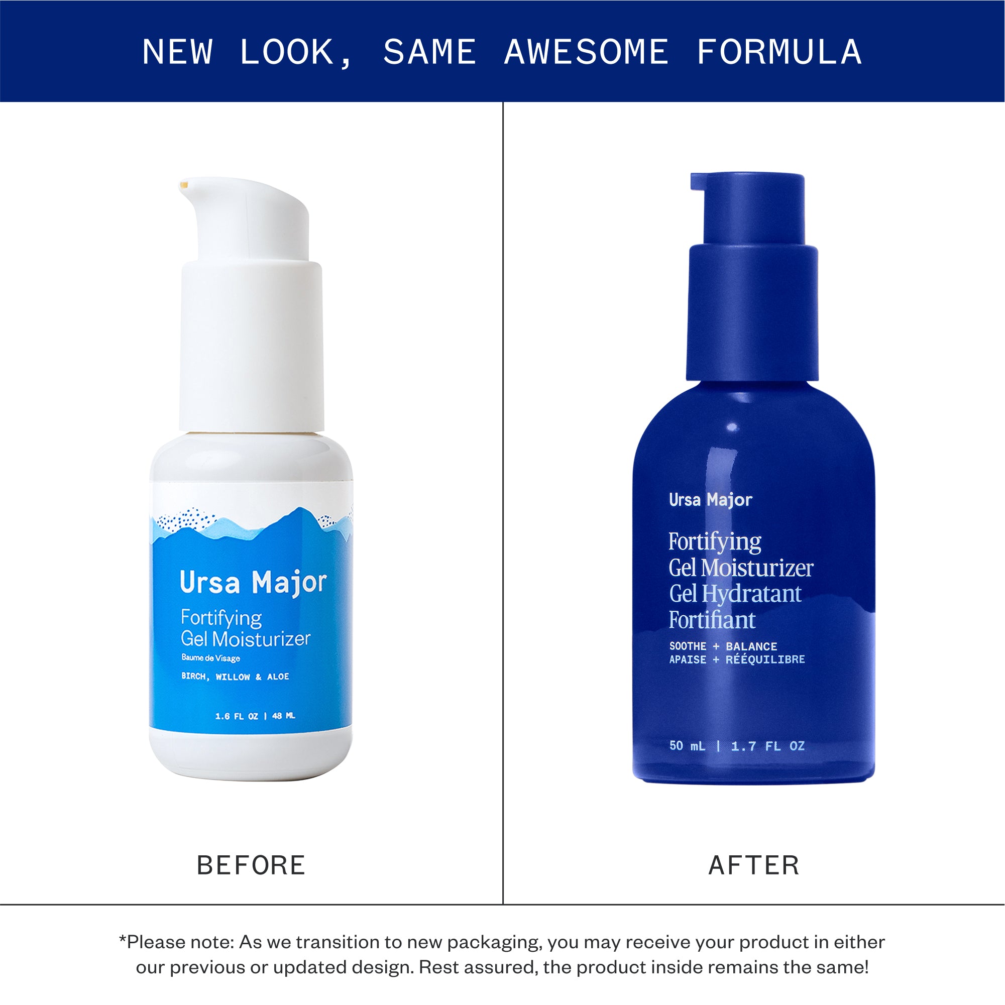 Ursa Major Natural Skin Care - Fortifying Gel Moisturizer – Canoe