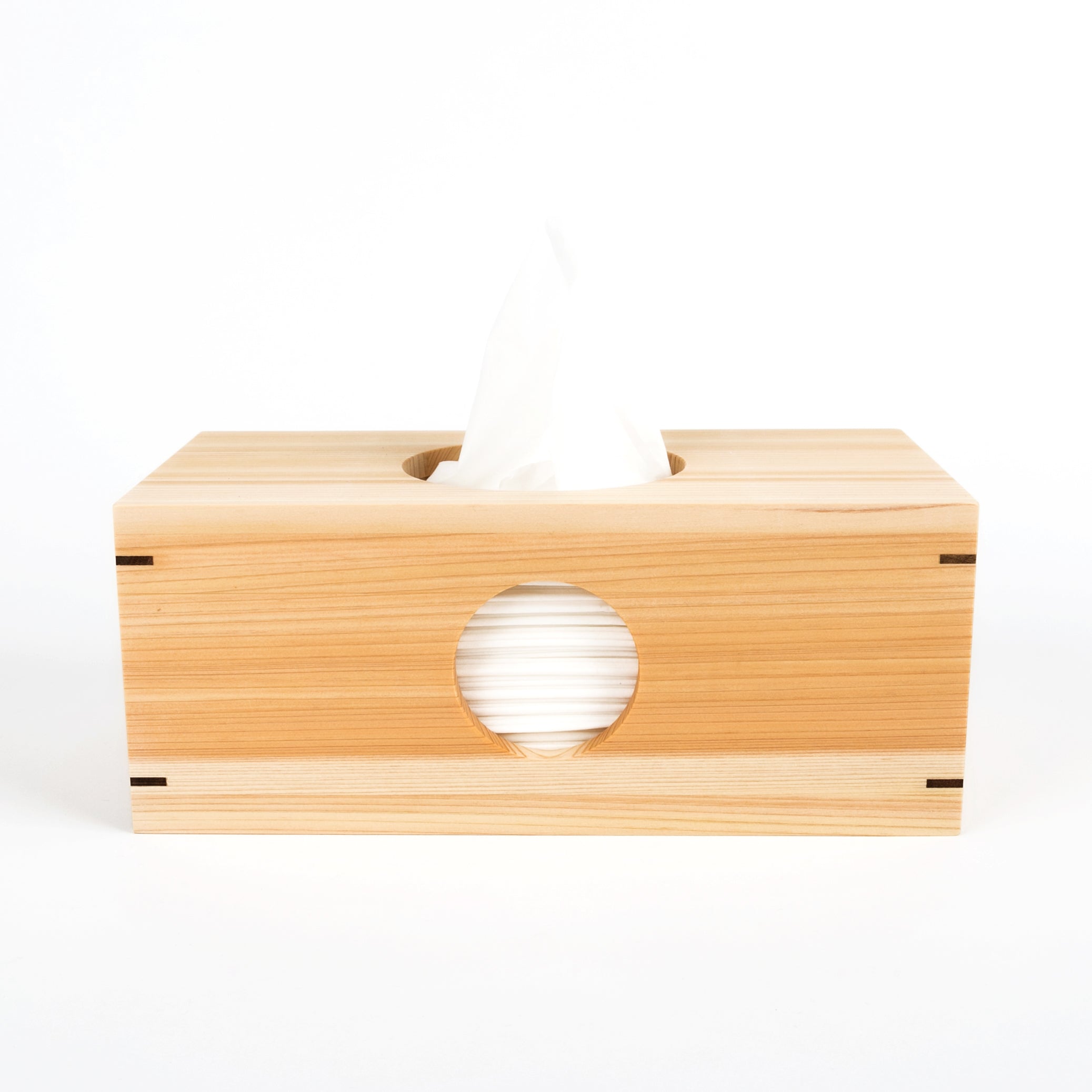 Hinoki Tissue Box - Rectangular | Canoe